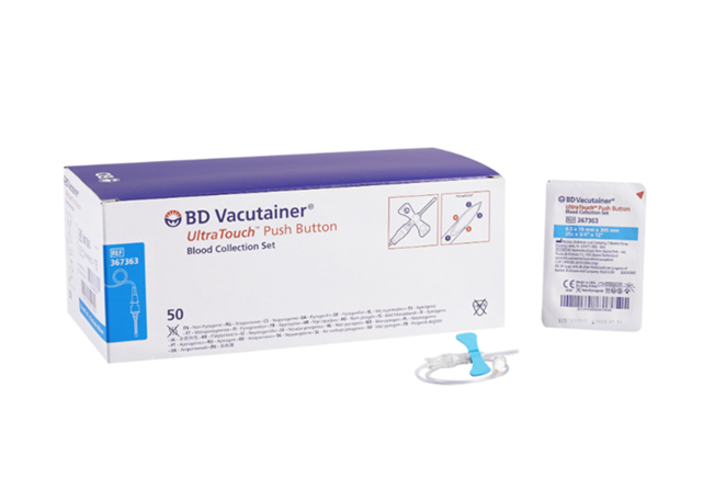 BD Vacutainer® UltraTouch™ Push Button Blood Collection Sets | Care Express